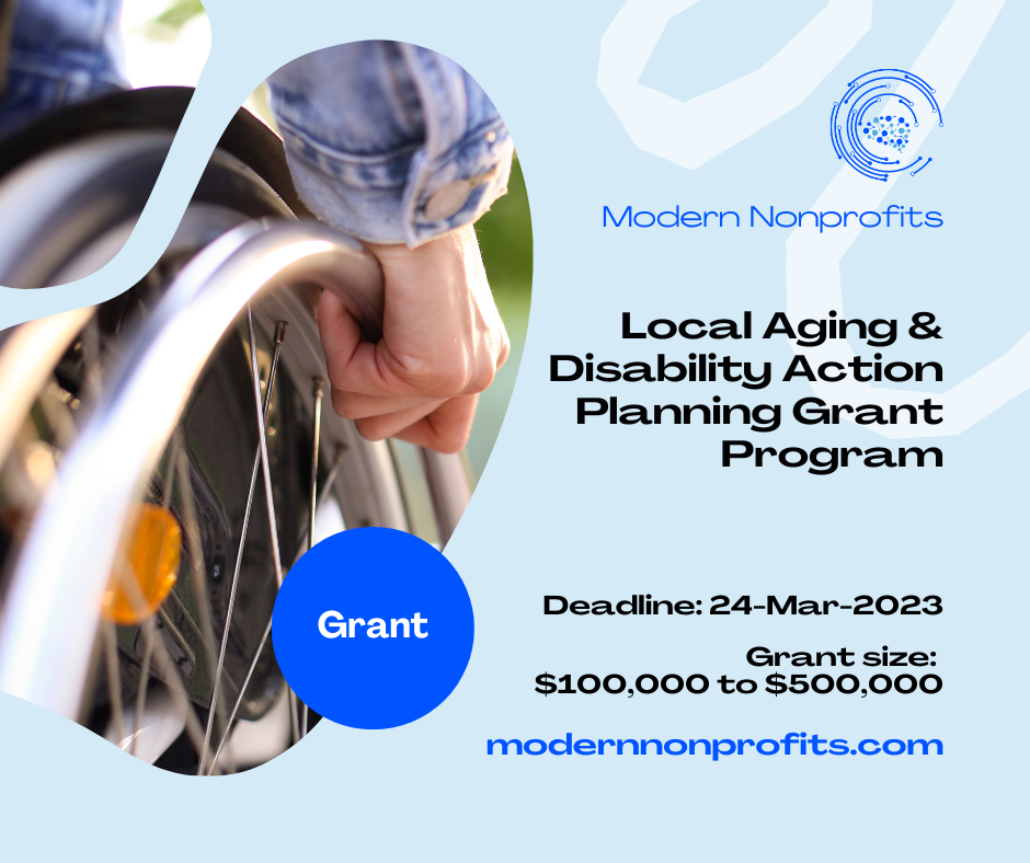 Local Aging & Disability Action Planning Grant Program | Modern Nonprofits